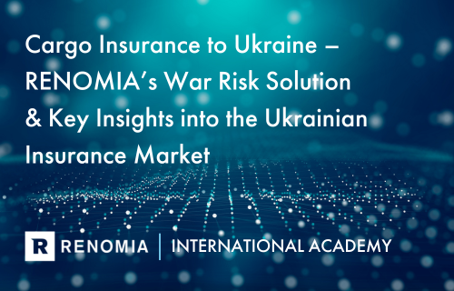 WEBINAR RIA | Cargo Insurance to Ukraine | RENOMIA